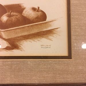 McLain | Wall Decor | Vintage Circa The Early 90s Signed Mclain Print ...